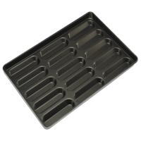 China NSF Nonstick 2 Inch Hamburger Bun Pan Baking Tray 600x400x20mm Aluminum 5052 for sale