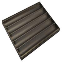 China Nonstick Aluminum French Baguette Bread Baking Tray 5052 Customizable Size for sale