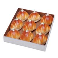 China Rectangle Aluminum Lamington Baking Tray 406x380x50mm Customizable for Commercial Bakery for sale