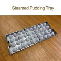 China Auto Bake Serpentine Oven Stainless Steel Pudding Steamed Tray 600x400x20mm 1.5mm for sale