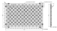 China Aluminum 5052 Self Cutting Savoury Pie Tin Pallet Tray 600x400mm 1.5mm Thickness for sale