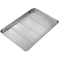 China NSF SUS304 Stainless Steel Footed Wire Grate 600x400mm for Foodservice Bakery for sale