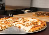 China RK Bakeware NSF Glaze Nonstick Aluminum Pizza Tray 10 Inch Wide Rim Oven Pan for sale