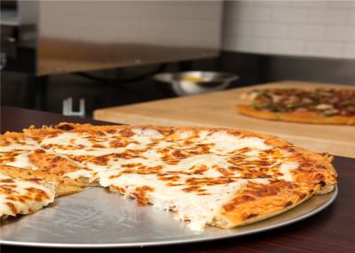 China RK Bakeware NSF Glaze Nonstick Aluminum Pizza Tray 10 Inch Wide Rim Oven Pan for sale