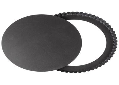 China NSF Nonstick Aluminum Pizza Pie Pan with Removable Bottom 6 to 10 Inch Sizes for sale