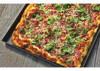China Hard Anodized Aluminum Detroit Pizza Pans 5x7 Inch 14 Gauge PSTK Coated for sale