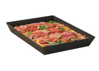 China NSF Commercial Hard Coat Aluminum Detroit Pizza Pan 8 x 10 x 2.38 Inch Pre-Seasoned Nonstick for sale