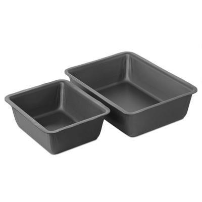 China Hard Anodized Aluminum Pizza Pan Derroit Style 1.0mm Scratchproof Commercial Bakeware for sale