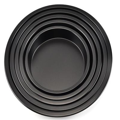 China Stainless Steel Pizza Baking Tray Pan 12 Inch Commercial Oven Safe Customizable for sale