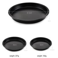 China Stainless Steel Pizza Baking Tray Pan 12 Inch Commercial Oven Safe Customizable for sale