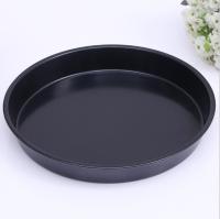 China Hard Coat Anodized Aluminum Pizza Pan 12 Inch Commercial Deep Dish Pizza Tray for sale