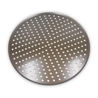 China NSF Commercial Perforated Aluminum Pizza Disk Pan 9 12 15 Inch Hard Coat Bakeware for sale