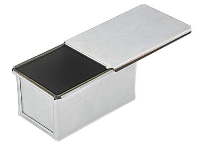 China Commercial Aluminum Pullman Loaf Pan with Cover 750g Bread Baking Pan NSF for sale