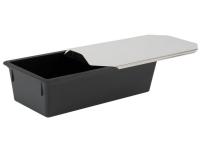 China Exoglass Nonstick Pullman Bread Loaf Pan with Lid 7.25x3x3.25 Inch 0.75 lb for sale