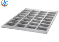 China NSF 12 Compartment Aluminum Loaf Bread Pan 19.5 x 9.9 Inch Non-Stick Commercial Baking Tin for sale