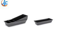 China NSF Rectangle Aluminum Loaf Pan 450g Nonstick Toast Bread Cake Baking Mold for sale