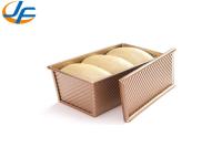 China RK Bakeware China Foodservice NSF Mini Pullman Bread Pan Loaf Pan for sale