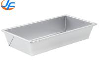 China NSF 1 Lb Glazed Aluminized Nonstick Steel Bread Loaf Pan 9 x 4.5 x 2.75 Inches for sale