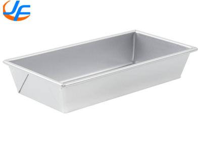 China NSF 1 Lb Glazed Aluminized Nonstick Steel Bread Loaf Pan 9 x 4.5 x 2.75 Inches for sale