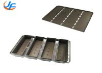 China RK Bakeware NSF 800g Aluminum Alloy Nonstick Pullman Pan 0.8mm Thick Toast Bread Baking Pan for sale