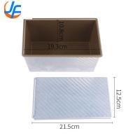 China 450 Gram Aluminum Alloy Pullman Loaf Pan Nonstick Bread Baking Pan 7.6x4.3x4.3 Inches for sale