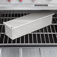 China Aluminized Steel Pullman Loaf Pan 16x4 Inch with Sliding Cover NSF Nonstick Silicone Glaze for sale