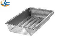 China NSF Nonstick Aluminum Meat Loaf Pan with Insert Custom Size OEM for sale