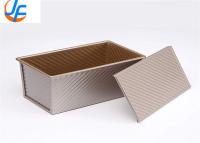 China Commercial Aluminum Pullman Loaf Pan with Cover 680g Bread Toast Mold NSF for sale