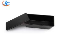 China Commercial Aluminum Pullman Loaf Pan with Lid 1.0mm Thickness for Square Toast Bread Baking for sale