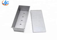 China Single Aluminum Pullman Loaf Bread Pan with Cover 0.8mm Thickness Commercial Baking Mold for sale