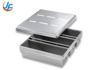 China Commercial Aluminum Pullman Loaf Pan 1.0mm Thickness NSF Certified for Foodservice for sale