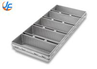 China Aluminum Open Top Pullman Bread Pan 4-Strap Set 1.0mm Thickness for Wholesale Bakeries for sale