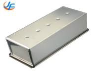 China Aluminized Steel Pullman Loaf Pan Non-Stick 450x128x130mm 1500g Capacity Commercial Baking for sale