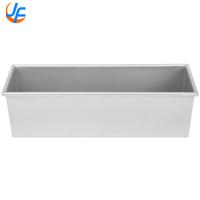 China Nonstick Aluminized Steel Pullman Bread Loaf Pan 13x4x4 Inch 1.5 lb Capacity for sale