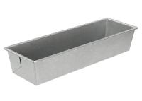 China Aluminized Steel Pullman Loaf Pan 1.5 lb Capacity 13x4 Inch Silicone Glaze for Sandwich Bread for sale