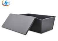 China 1200g Nonstick Aluminum Loaf Pan with Lid 13x4x4 Inch Pullman Bread Pan for sale