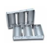 China Nonstick Corrugated Tank Loaf Pan 0.8mm Aluminum Commercial Grade Bread Baking Pan for sale