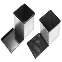 China Glazed Nonstick Aluminum Sandwich Loaf Pan 680g Customizable Baking Mold for sale