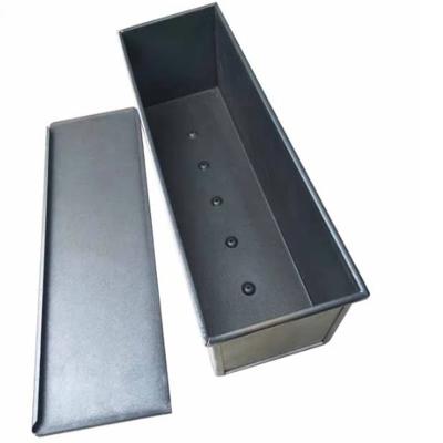 China Food Grade Nonstick Aluminium Loaf Pan Oven Safe Bread Baking Mold Custom Size for sale