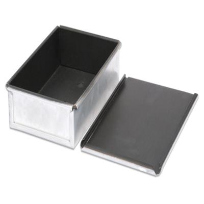 China Single Aluminum Vienna Loaf Pan 340g Bread Pan Set Eco-Friendly Disposable for sale