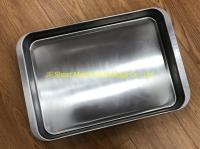 China SUS304 Stainless Steel Deep Drawn Food Tray for Bakery Bread Cake 220V Customizable for sale