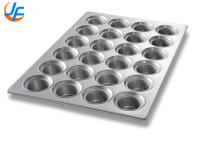 China Glazed Aluminized Steel 15 Compartment Bundtlette Mini Cake Pan for Commercial Baking for sale