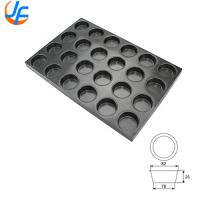 China Commercial Nonstick Muffin Baking Tray 400x600mm Aluminized Steel Cupcake Pan for sale