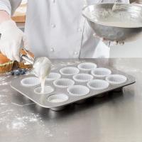 China NSF 9-Inch 30 Cup 1.1 Oz Glazed Aluminized Steel Mini Muffin Tray for Foodservice for sale