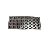China Nonstick Mini Muffin Tray 10 Inch Aluminium Sheet Custom Size Silicone Coating for sale