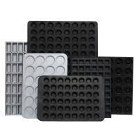 China Glazed Aluminum Texas Muffin Tray 48 Cup 1.1 Oz 17 7/8 x 25 7/8 Inch Custom Size for sale