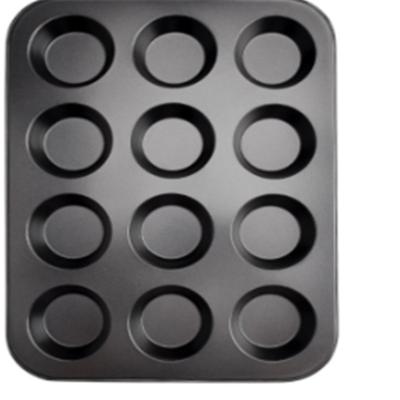 China NSF Nonstick Muffin Baking Pan 62cm x 42cm Cupcake Tray FDA LFGB Certified for sale