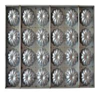China Industrial Nonstick Bundt Cake Baking Pan 24 Multi-Link Carbon Steel Mold for Commercial Bakery for sale