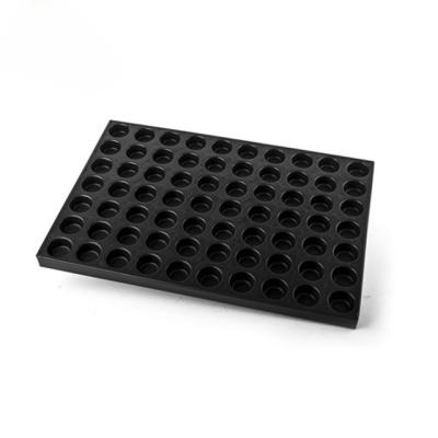China Aluminumized Steel Muffin Pan Silicone Glazed Mini Regular Texas Muffin Tray 6 Cup 12 Cup for sale