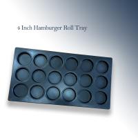 China 5 Inch Hamburger Roll Tray 127mm Round Deep Aluminum Alloy Baking Pan NSF for sale